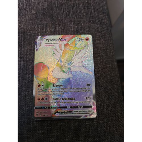 Carte Pokémon Pyrobut VMAX FANTOME Full Art (française) | Rakuten
