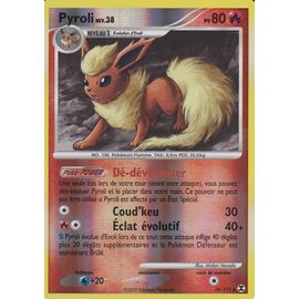 CARTE POKEMON - PYROLI - 19/111 - HOLO REVERSE - POUVOIRS EMERGEANTS ...
