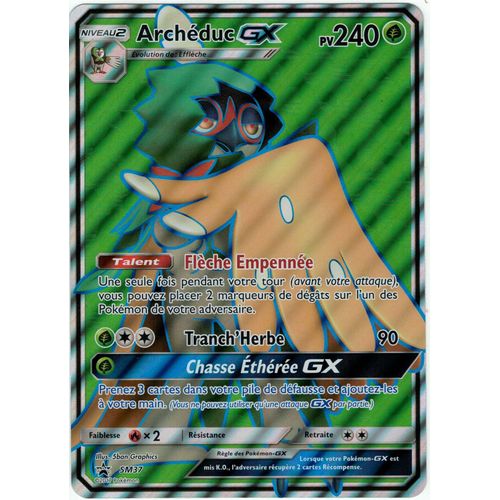 Carte Pokémon SM37 Archéduc GX 240 PV - FULL ART Promo | Rakuten