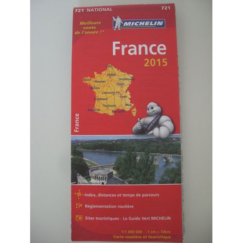 Carte routière de France Michelin 2015 | Rakuten