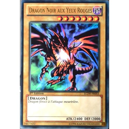 Carte YU-GI-OH LCJW-FR003 Dragon Noir Aux Yeux Rouges NEUF FR | Rakuten