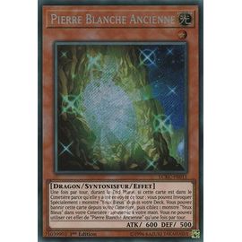 Carte YU-GI-OH LCKC-FR011 Pierre Blanche Ancienne Secret Rare NEUF FR | Rakuten