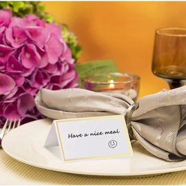 Cartes de Place 100 Pièces Carte de Noms Marque Place Mariage Mariage ...