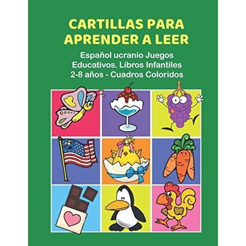 Cartillas para Aprender a Leer Español ucranio Juegos Educativos ...