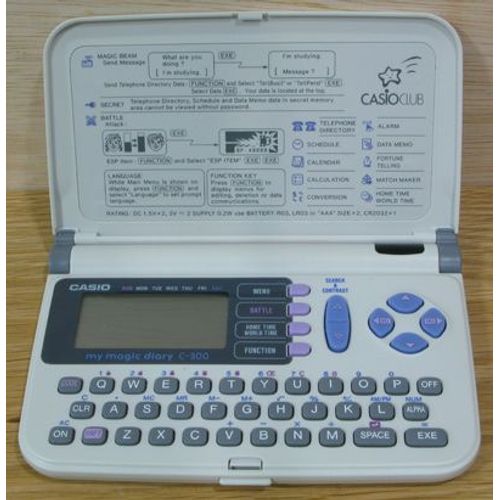 CasioClub my magic diary C-300 - Calculatrices | Rakuten