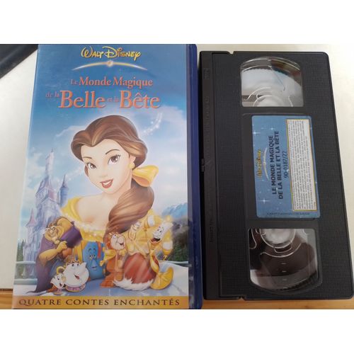Cassette vidéo VHS - Le monde magique de la belle et la bête - Walt ...