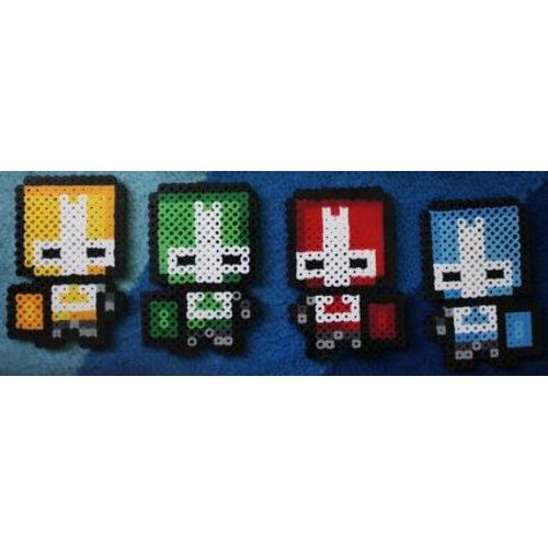 Castle crashers perler/hama - Figurines | Rakuten
