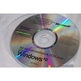 CD-ROM Original du Kit de préinstallation OEM pour Microsoft Windows XP ...