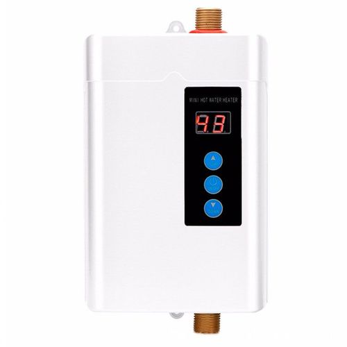 Chauffe-Eau électrique sans réservoir, 220V 4000W Mini Chauffe-Eau électrique instantané Douche ...