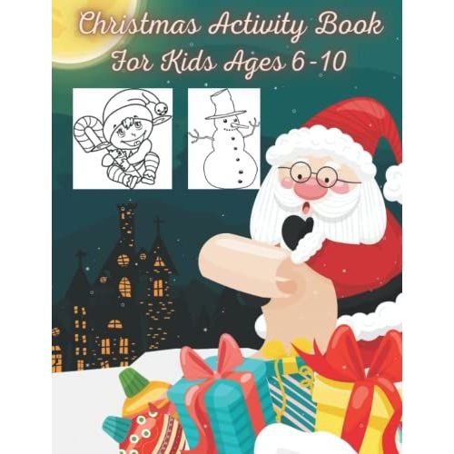 Christmas Activity Book for Kids Ages 6-10: Stocking Stuffers for Kids ...