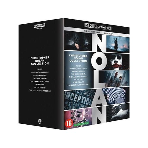 Christopher Nolan - Collection 8 films - 4K Ultra HD + Blu-ray | Rakuten