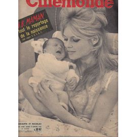 CINEMONDE BRIGITTE BARDOT 5P/ ALAIN SAURY 1P/ LANA TURNER 1P/ DANIELLE ...
