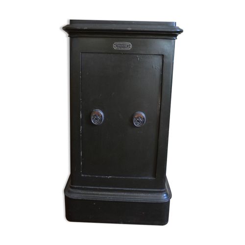 Coffre fort ancien Bauche Fichet gris - rangement | Rakuten