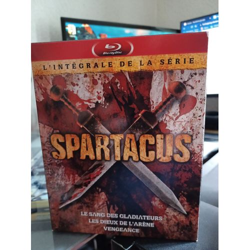 Coffret bluray - L'Intégrale de la saga SPARTACUS : Le sang des gladiateurs - Les Dieux de l ...