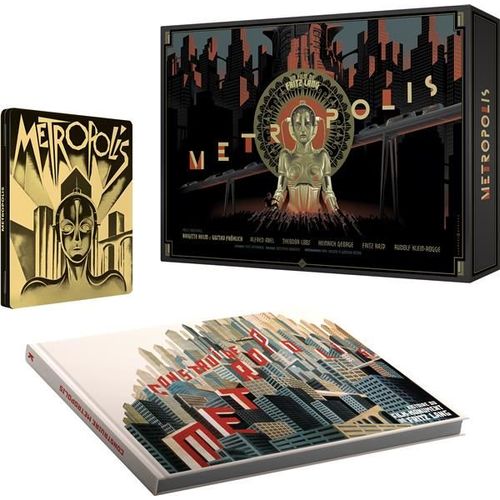 Coffret boîte collector Metropolis Blu-ray Boîtier métal Futurepak ...