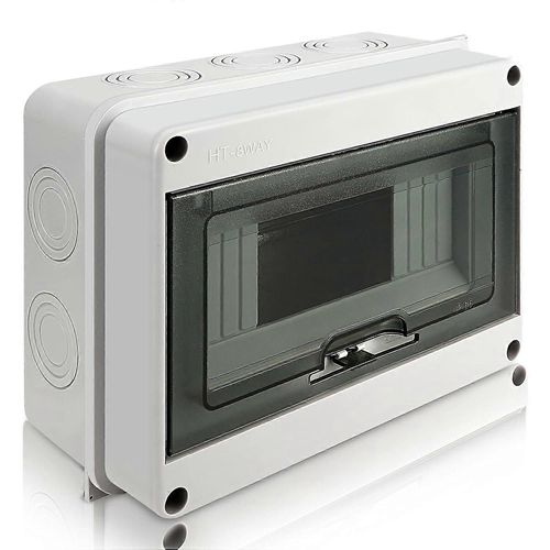 Coffret électrique étanche, coffret de disjoncteur électrique IP65 8 modules, coffret électrique ...