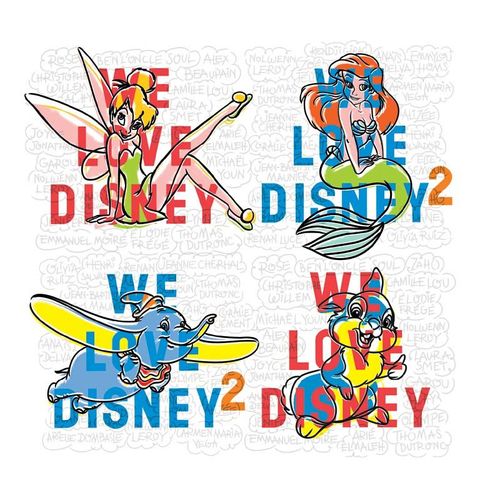 Coffret We Love Disney (Coffret 2CD+2DVD) | Rakuten