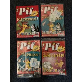 Collection Pif Gadget 2004-2006 n°0 à 25 sous blister avec gadget ...