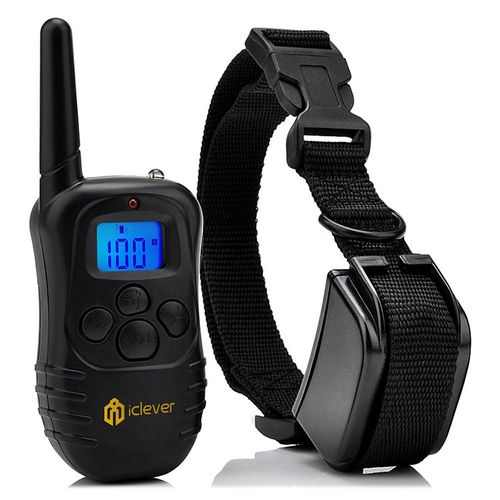Collier de Dressage pour Chien,iClever® Collier Rechargeable LCD ...