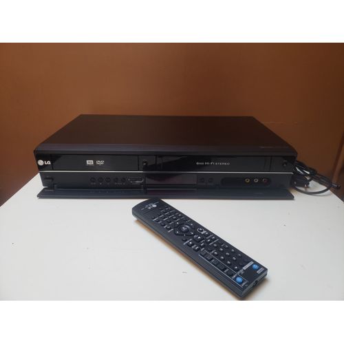 COMBINE MAGNETOSCOPE LG RC388 GRAVEUR DVD LECTEUR ENREGISTREUR K7 VIDEO ...