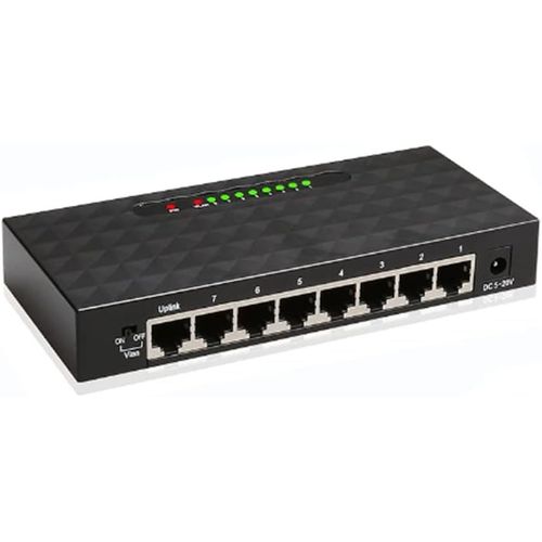 Commutateur Gigabit 8 Ports Ethernet Smart Switcher Commutateur Réseau ...