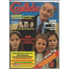 Confidences 10/12/1981 louis de funès, harriet & le prince charles ...