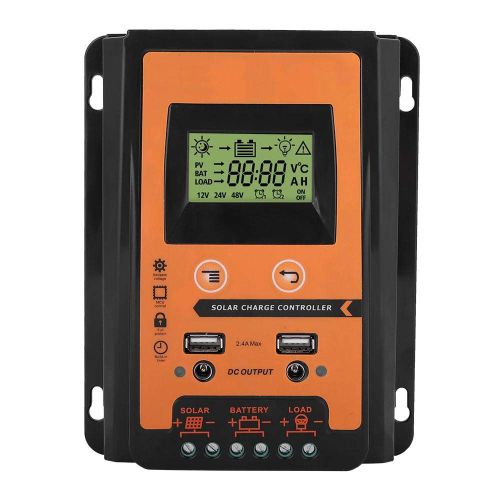 Contrôleur MPPT - 12V/24V 30A Contrôleur de charge solaire MPPT Régulateur de batterie de ...