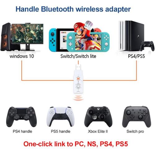 Convertisseur récepteur de manette de jeu R100, pour SWITCH PS 4 PS5 PC X BOX adaptateur PS3 ...