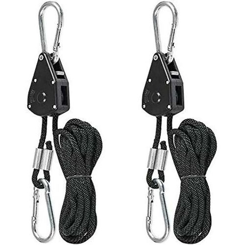 Cordes Ã cliquet avec crochets Poulie Ã corde Ã cliquet Corde Ã cliquet ...