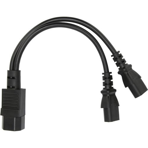 Cordon de Prise d'alimentation Répartiteur, Cordon d'alimentation Femelle IEC320 C14 à 2 X C13 ...