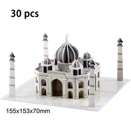 Couleur Taj Mahal Puzzle d'architecture de monument en 3D en carton ...