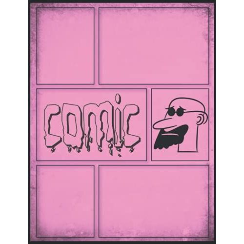 CRÉE TA PROPRE BANDE DESSINÉE: Grand Cahier de Dessin Avec 100 Planches ...