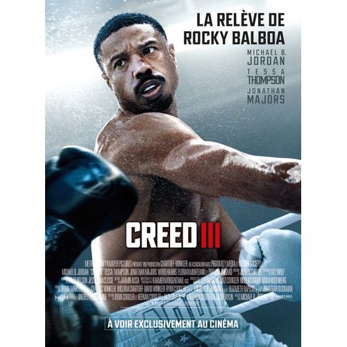 Creed Iii - Affiche Originale De Cinéma - Format 40x60 Cm - Un Film De Michael B. Jordan Avec ...