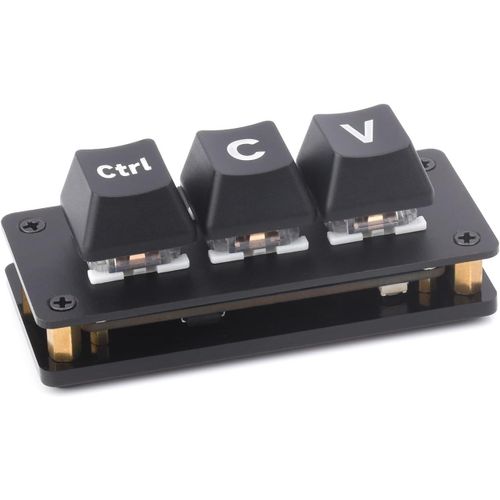 Ctrl C/V Shortcut Keyboard for Programmers, 3-Key Keyboard, Adopts ...