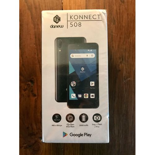 Danew Konnect 508 8 Go Noir - Téléphones mobiles | Rakuten