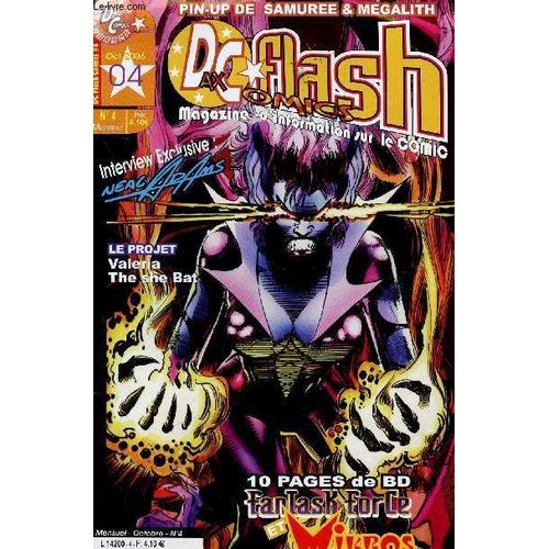 Dc Flash Comics (Magazine D'information Sur Le Comic) / N°4 - Octobre ...