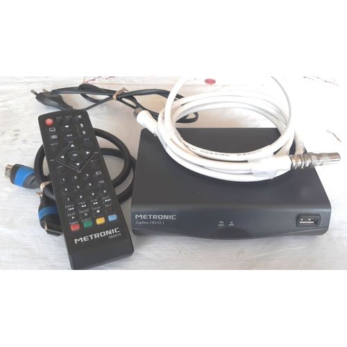Décodeur Metronic Zapbox HD-S1. - cable satellite tnt | Rakuten