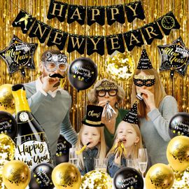 Decoration Nouvel An 2025 Kit Nouvel An 2025 Deco Nouvel An 2025 Gold ...