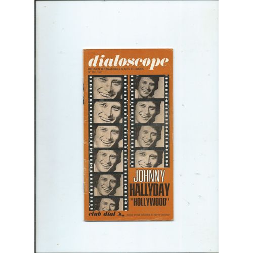 Dialoscope 01/06/1979 Johnny Hallyday, linda de suza, amii stewart ...