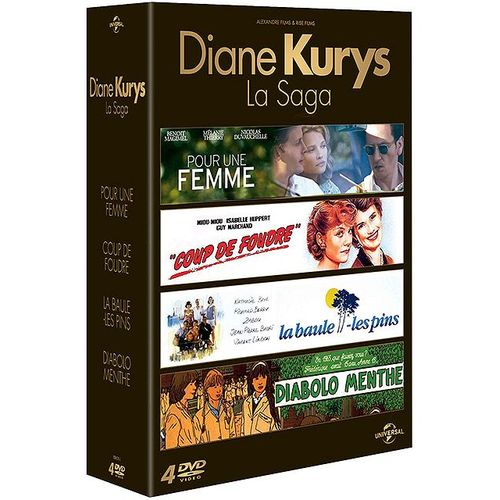 Diane Kurys - La Saga - Diabolo menthe + Coup de foudre + La Baule-les-Pins + Pour une femme ...