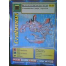 Digimon Crabmon - Cartes de jeux | Rakuten