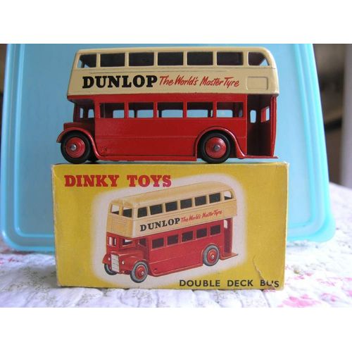 Dinky toys double deck bus Dunlop 29c 290 | Rakuten