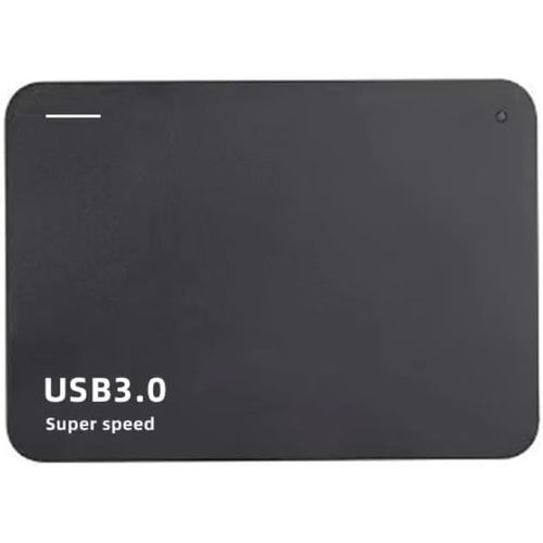 Disque Dur Externe 2 To Ultra-Mince 2.5" USB Tout métallique - Noir ...
