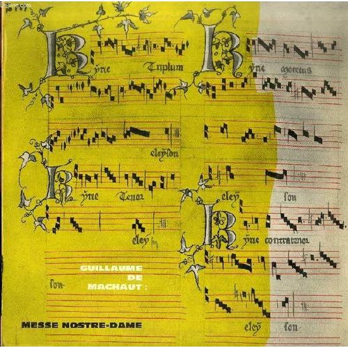 Disque Vinyle 33t : Messe Nostre-Dame - Kyrie, Gloria, Credo, Sanctus ... Disque Vinyle 33t : Messe Nostre-Dame - Kyrie, Gloria, Credo, Sanctus ...