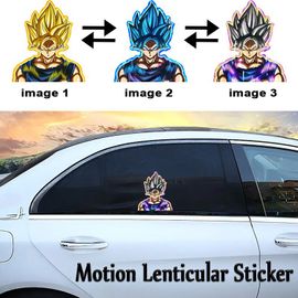 Dragon Ball Ssj Goku Anime Motion Sticker Autocollants étanches pour ...