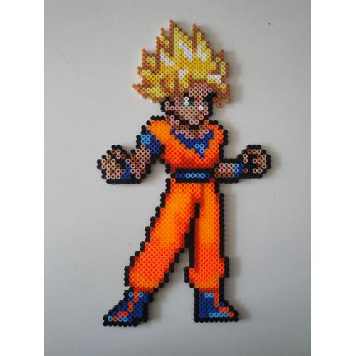 Dragon ball Z San Goku perler/hama - Figurines | Rakuten