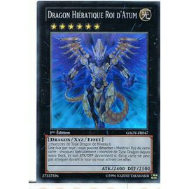 Dragon hieratique roi d atum (Hieratic Dragon King of Atum) - Yu-Gi-Oh! - GAOV-FR047 - SR | Rakuten