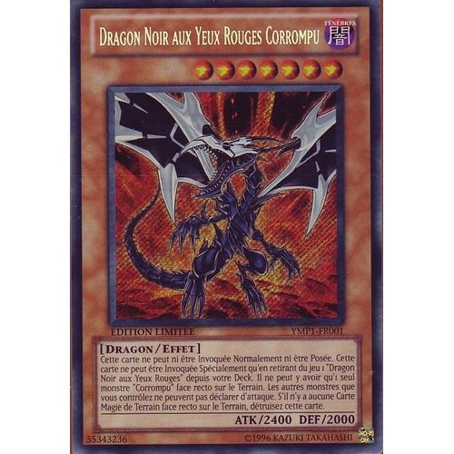 Dragon Noir Aux Yeux Rouges Corrompu - Yu-Gi-Oh! - YMP1-FR001 - St ...