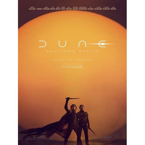 DUNE, DEUXIÈME PARTIE (DUNE: PART TWO) - Véritable Pré-Affiche De ...