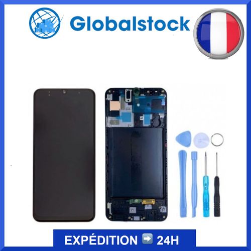 Ecran lcd + vitre tactile sur Châssis pour Samsung Galaxy A71 (A715F) Noir Oled + outils | Rakuten